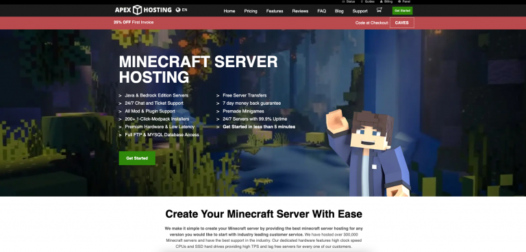 TOP 9 Hostingów serwerów Minecraft w 2024 (płatne i darmowe)