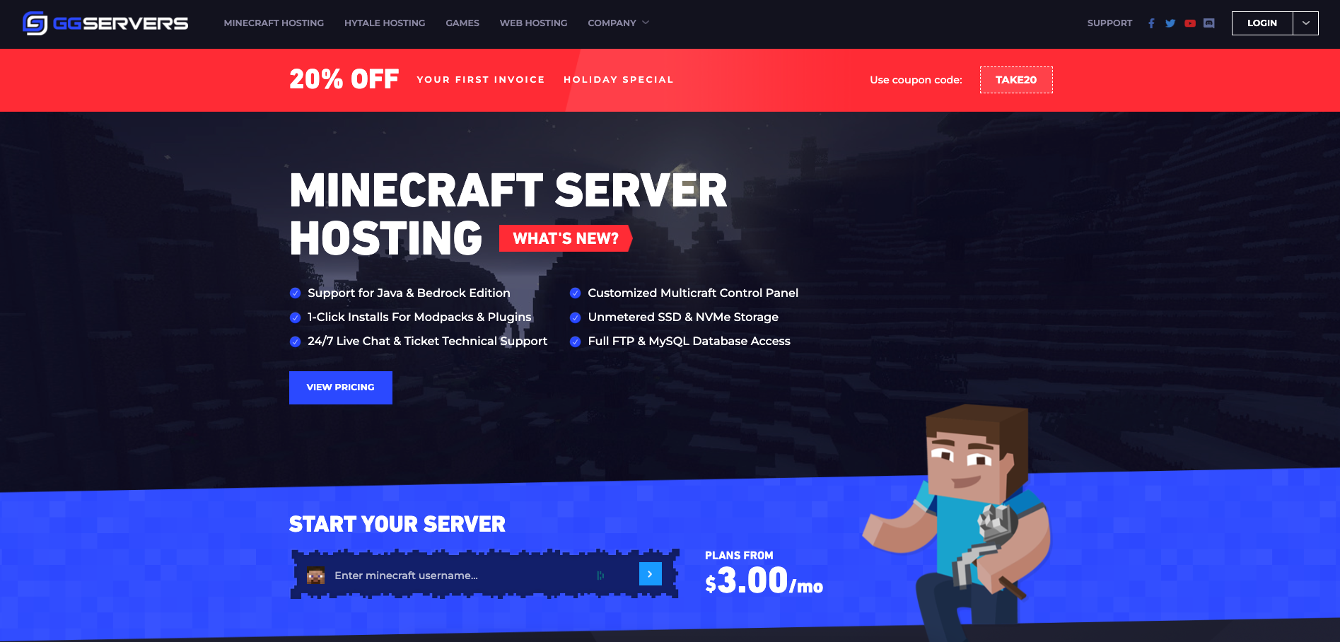 TOP 9 Hostingów serwerów Minecraft w 2024 (płatne i darmowe)